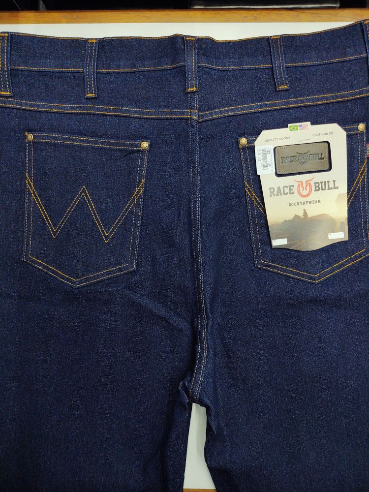 Lander - Ref: 010EAZ - Calça Jeans Country Race Bull 50 ao 54
